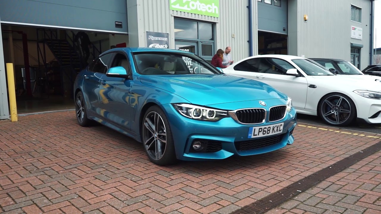 Remus Rear box BMW 440i PFF OPF car Motech performance - YouTube