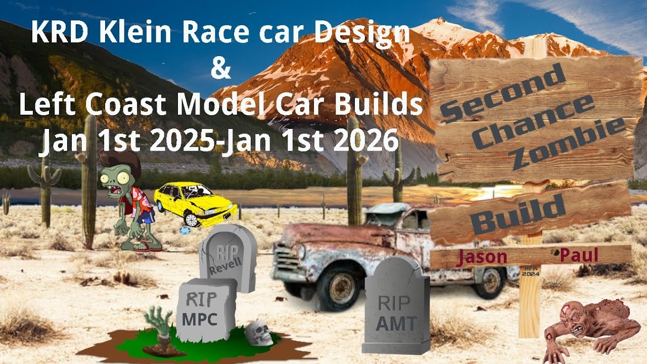 Second Chance Zombie Model kit Group build Announcement & Entry - YouTube