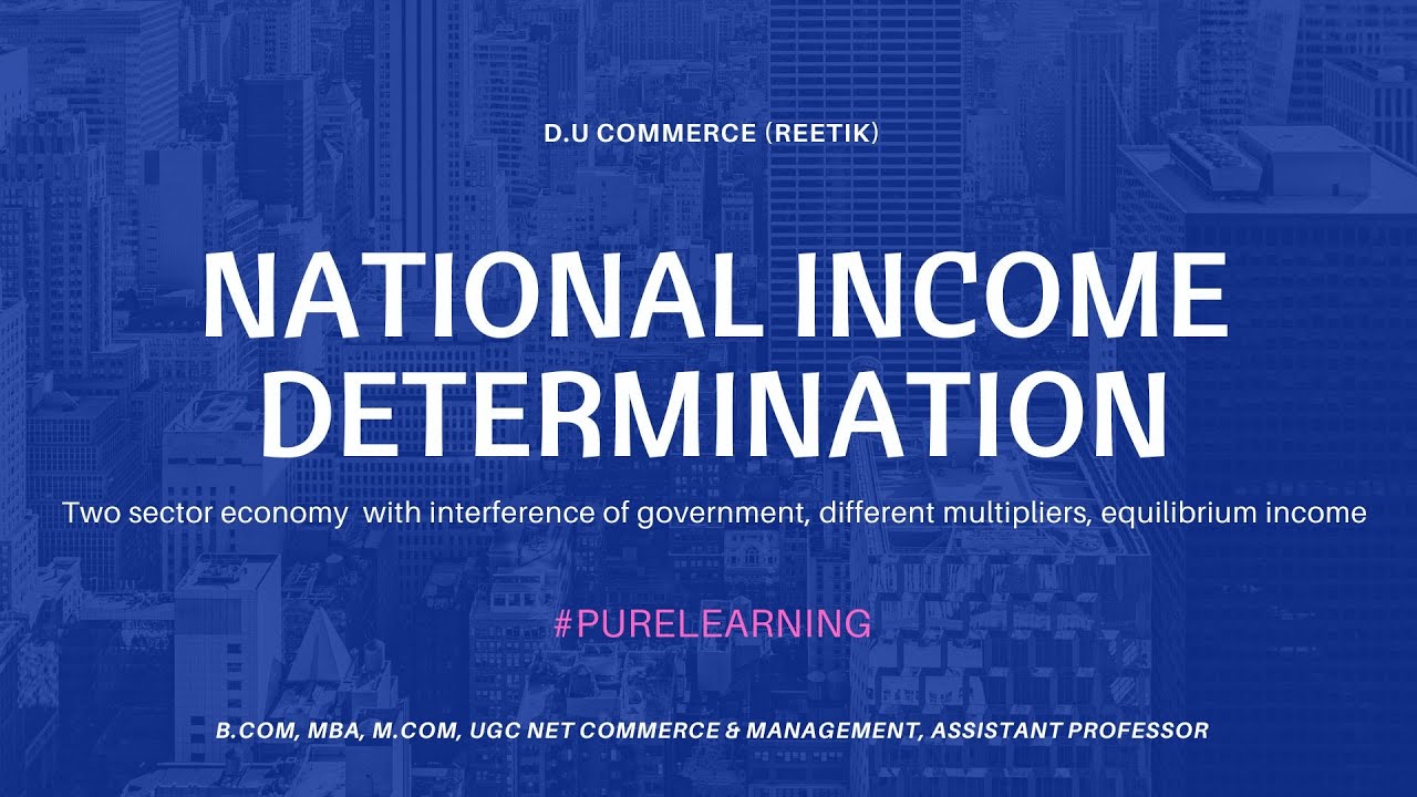 National income determination (two sector with govt) - Equilibrium ...