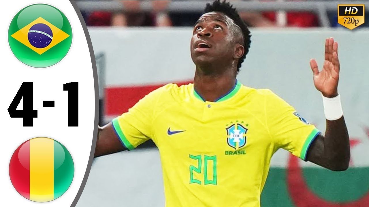 Brazil Vs Guinea 4x1 l Football Highlights l Hridoy Sports Zone - YouTube