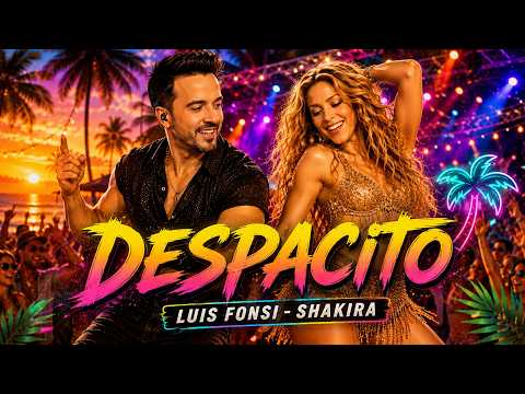 Luis Fonsi - Despacito New ft. Shakira | Despacito Summer Party 2026 🌴💃 | Best Latin Dance Hits Mix