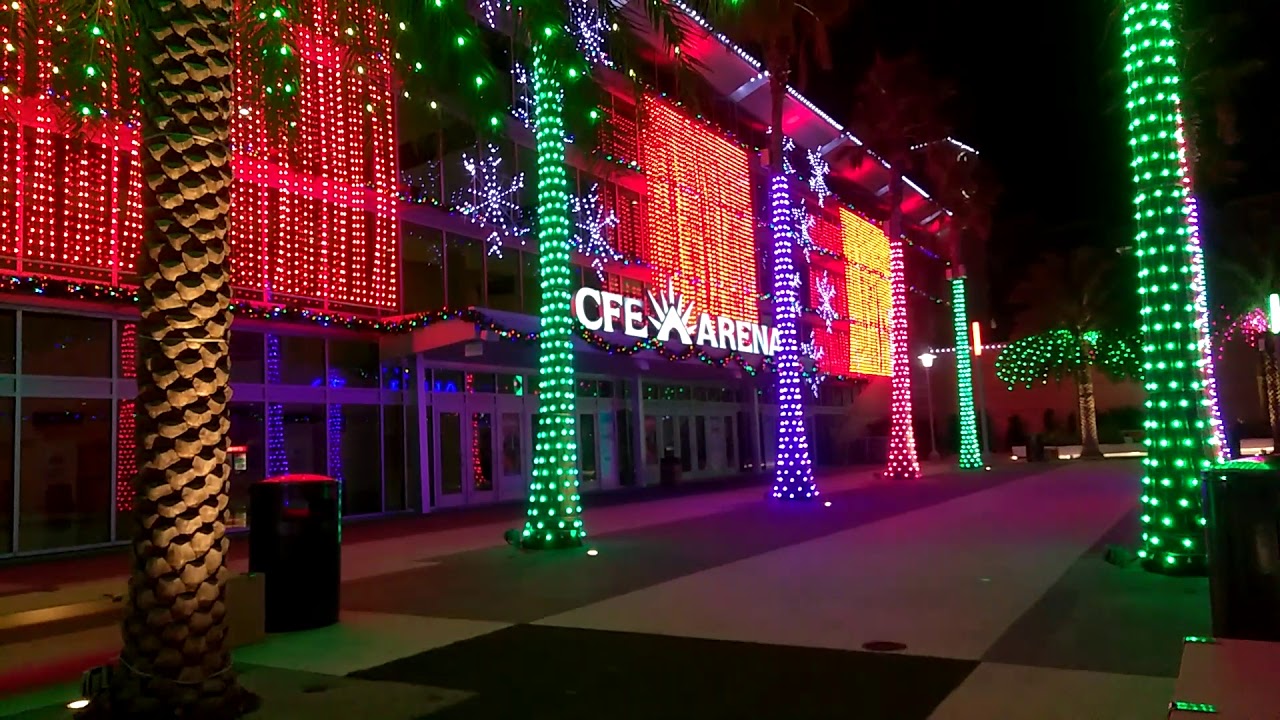 Light Up UCF lights Testing 2017 - YouTube
