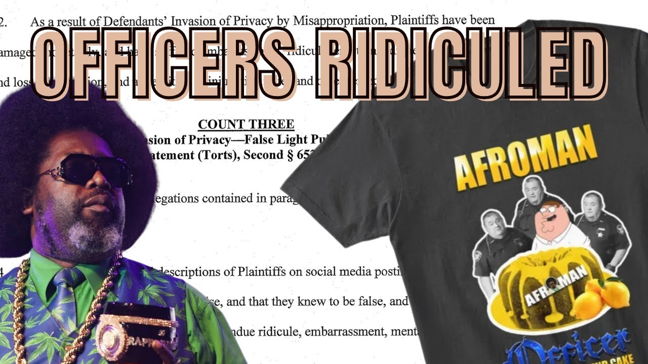 Lawyer Reacts: Rapper Afroman Sued by Police Officers After Using Their ...