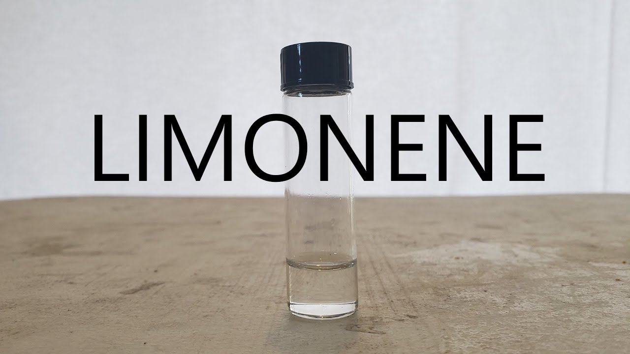 Extracting Limonene from Orange Peels - YouTube