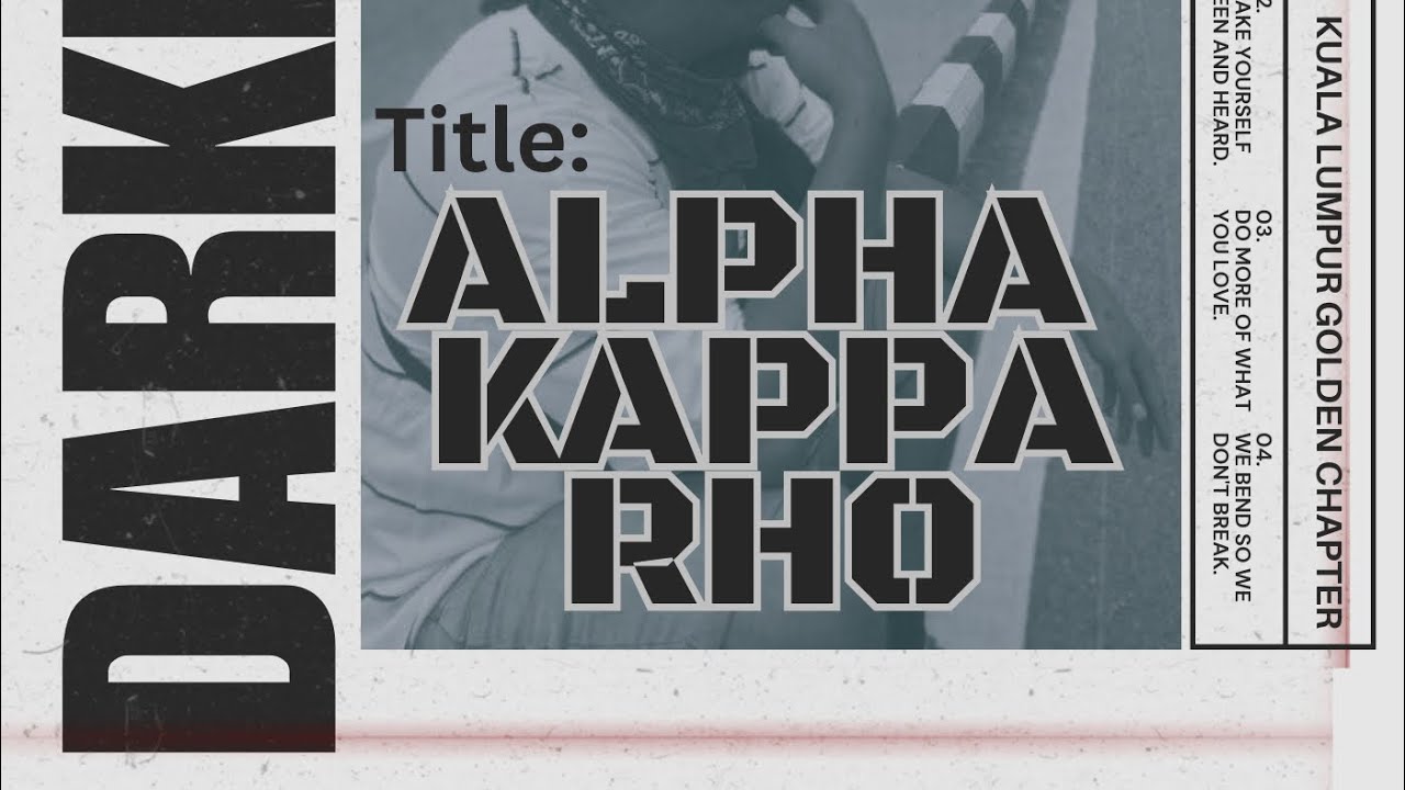 ALPHA KAPPA RHO FAMILIA - YouTube