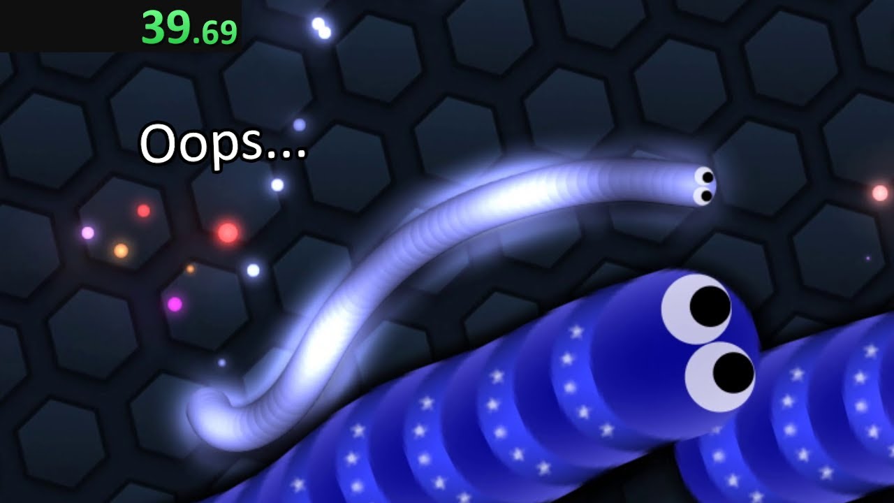 Slither.io | Accidental 1st Place World Record Speedrun (47.52) - YouTube