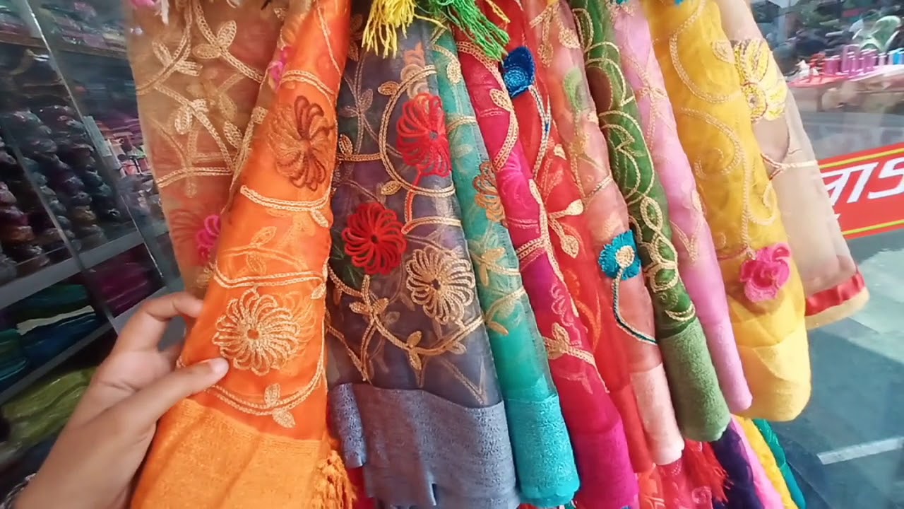 দারুন সুন্দর টিস্যু ওড়না কিনুন Reasonable Price a/tissue Orna ...