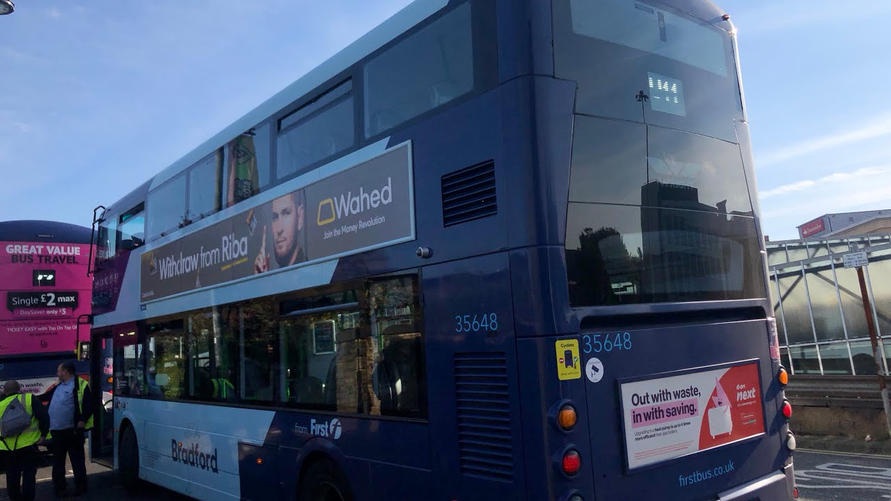 *real time version* full X11 route Visual Leeds to Bradford - YouTube
