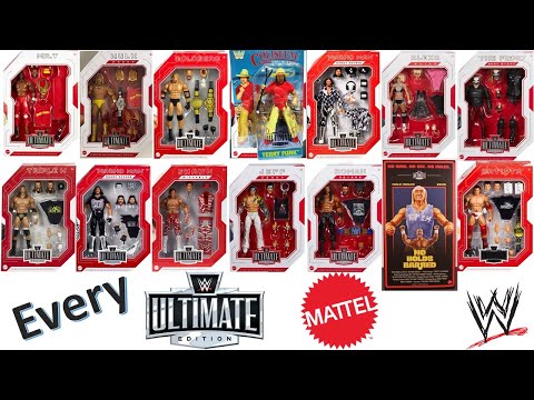 Every Mattel WWE Ultimate Edition Comparison List Wrestling Action ...