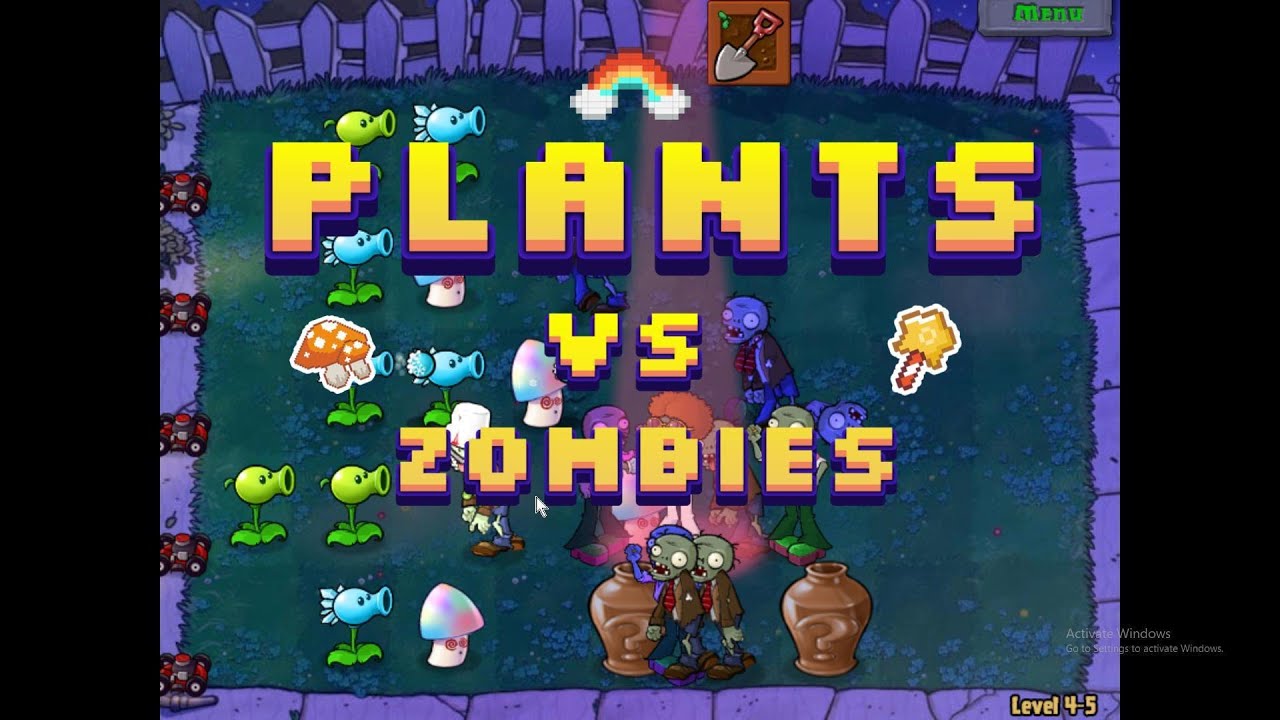 Plants VS Zombies pt 6--fall asleep to PVZ with no talking ♥ - YouTube