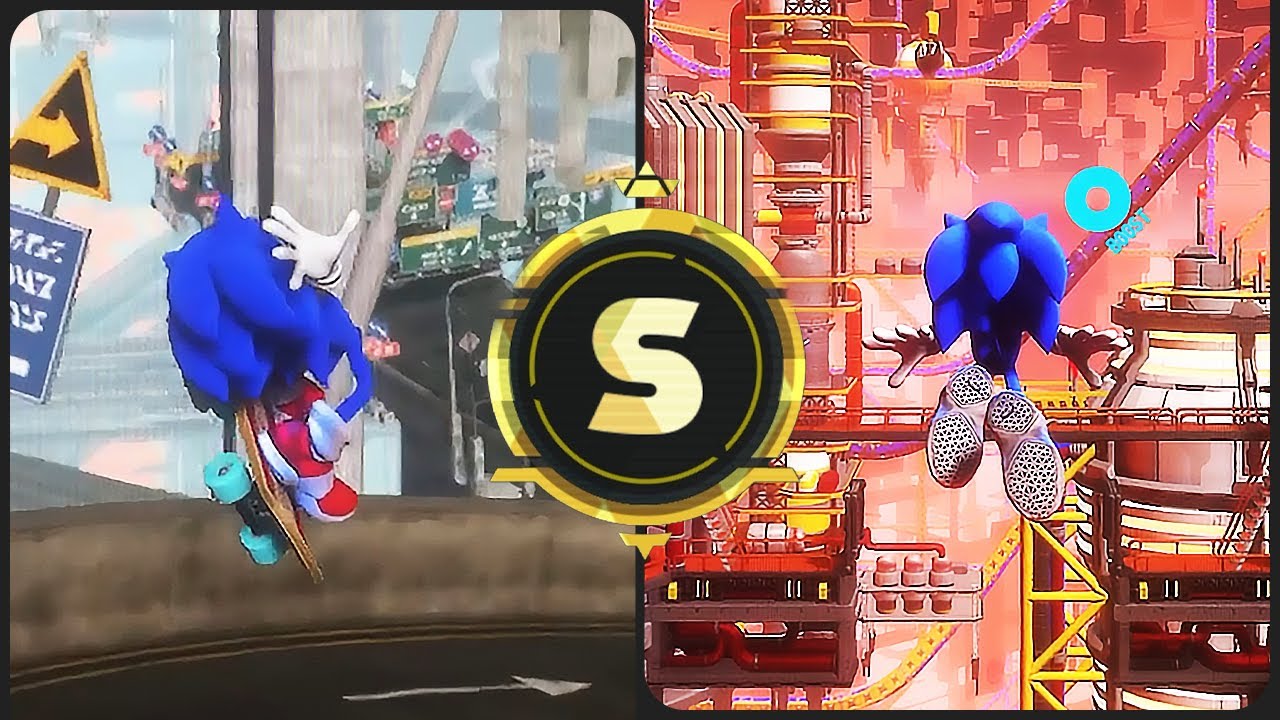 Sonic Frontiers - All Cyberspace Levels (RANK S) HARD MODE - YouTube