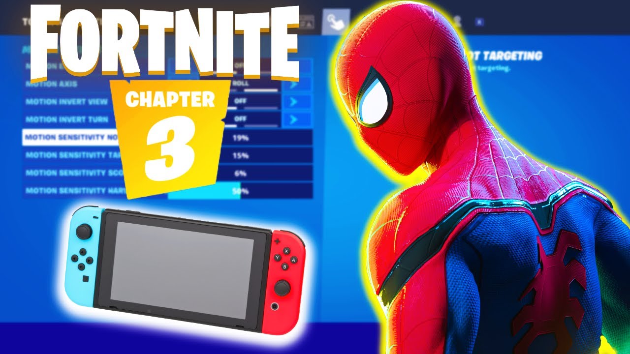 BEST NINTENDO SWITCH FORTNITE SETTINGS FOR CHAPTER 3! Increase FPS ...