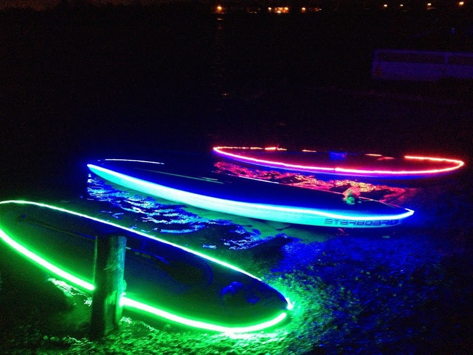 Halloween night SUP at bartons point on the isle of sheppy (UK SUP ...