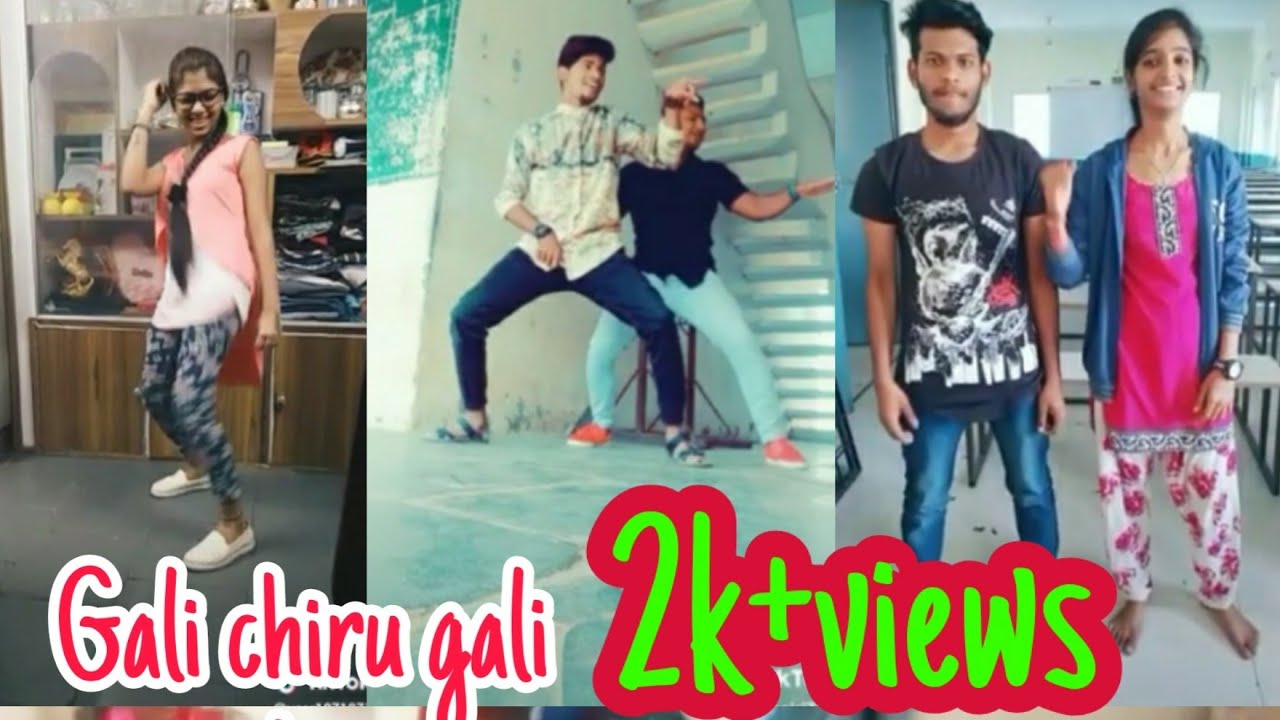 Gali chiru gali dj mass dance challenge by girl - YouTube