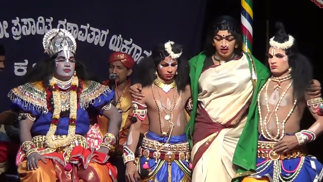 Yakshagana -- Manishada - 22 - Patla - Mundaje - Nellyadi ...