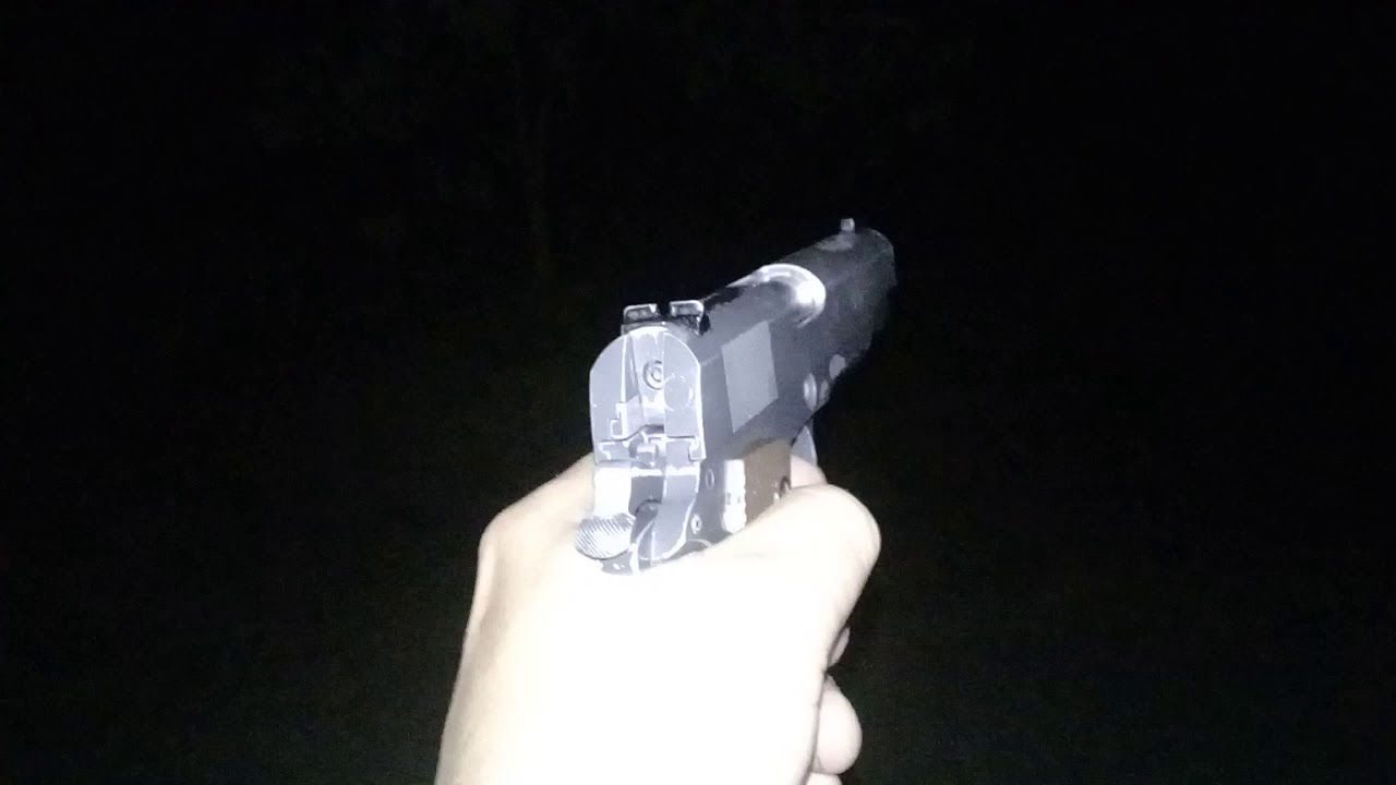 WE 1911 BBGUN | Full Auto Shooting Test after Modify - YouTube