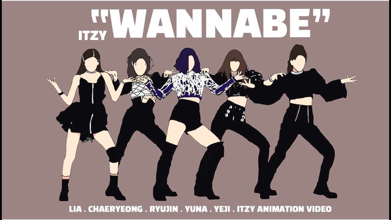 ITZY 'WANNABE' Animation - YouTube