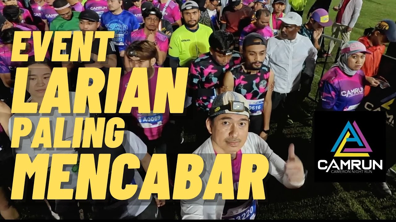 CAMRUN 2025: Larian Paling Mencabar! Sejuk, Hujan & Bukit Gila! - YouTube
