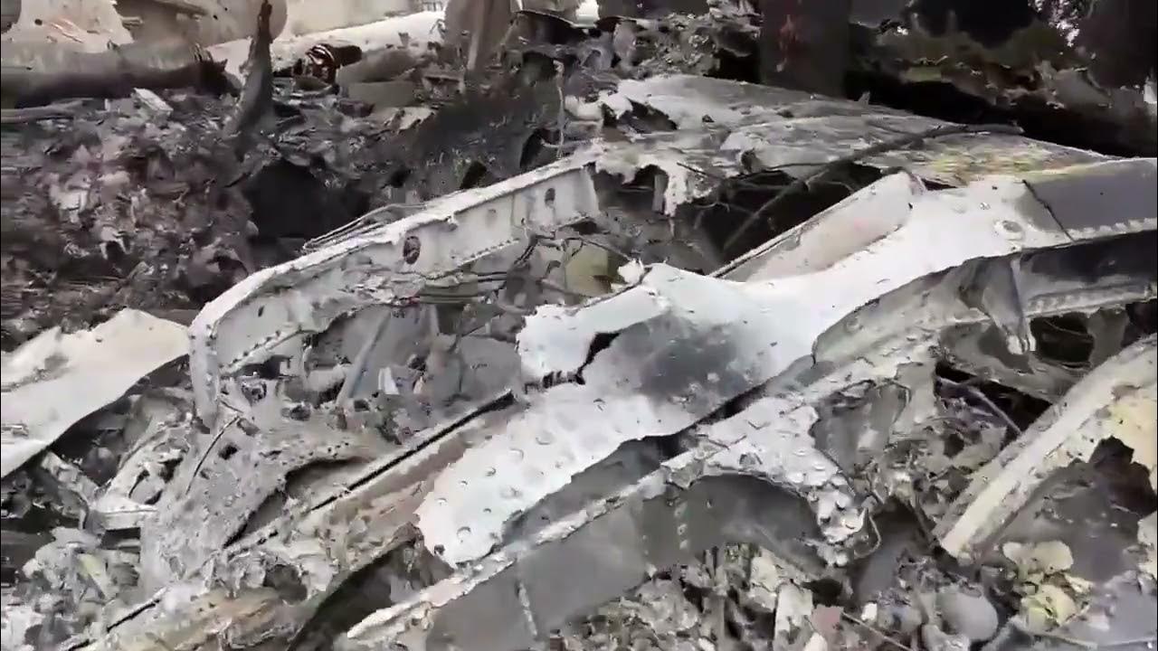 Su-57 Crash in Ukraine - YouTube