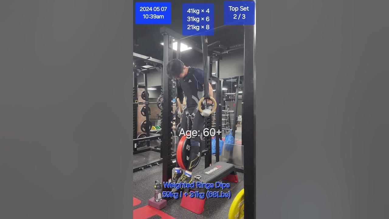 +31kg Weighted Chin Up Set 2/3, Daily SHORT Strength Training Program 2024 05 07 - YouTube