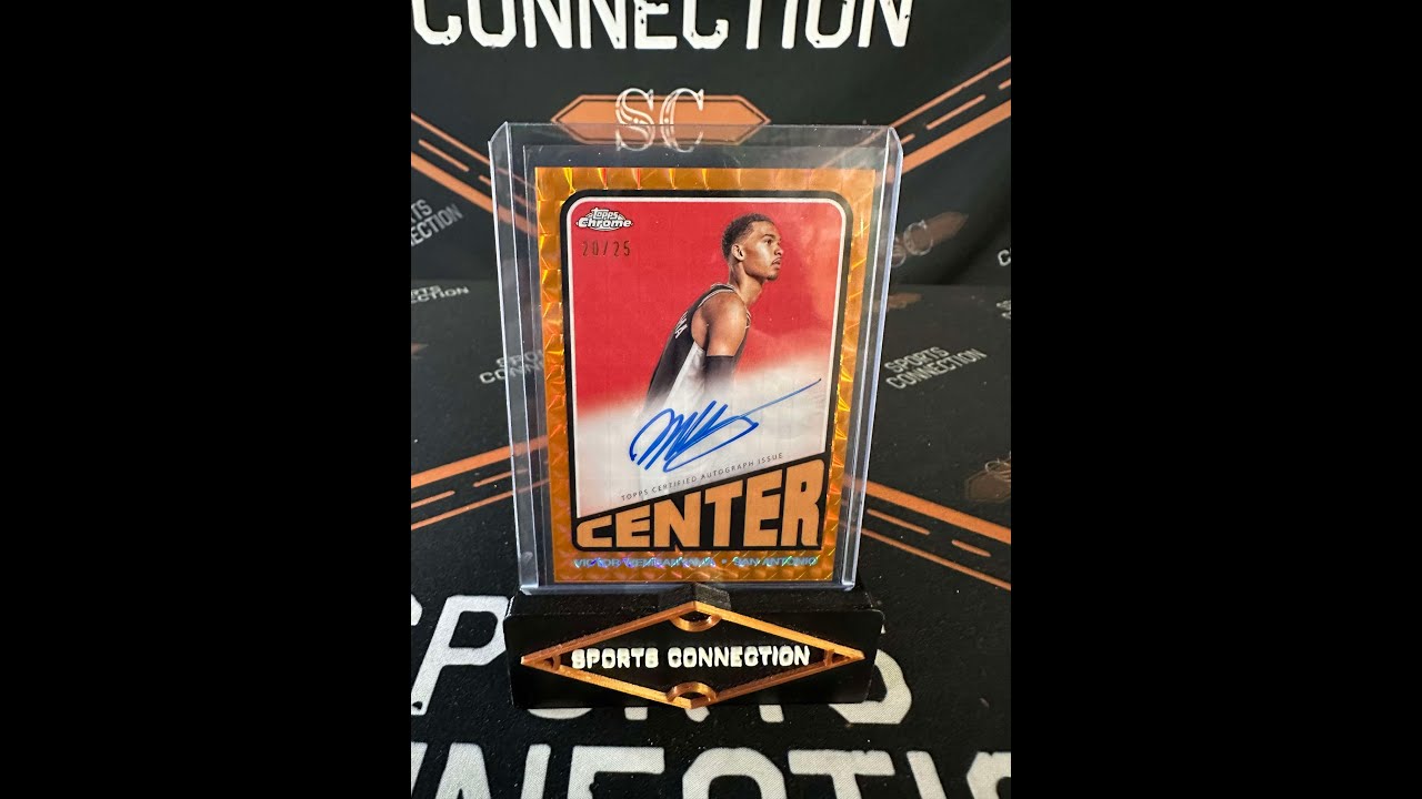 2023-24 Topps Chrome Basketball Delight Case Break #1 PYT WEMBY ORANGE ...