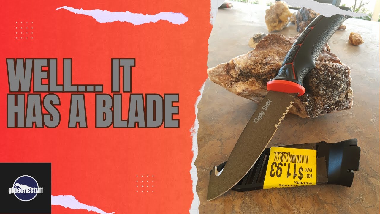 First Impressions of an Ugly Knife (The Ugly Stik Bait Knife) - YouTube