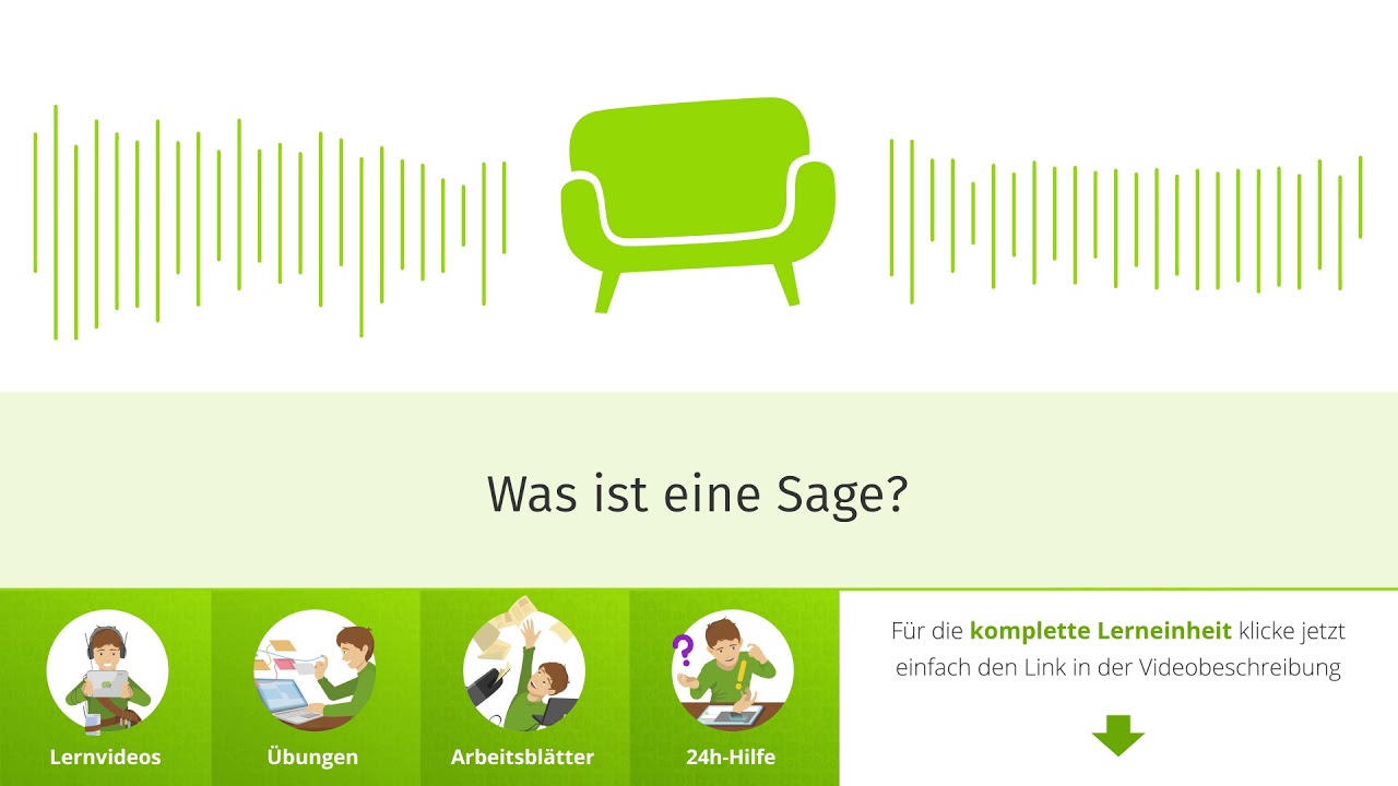 Was ist eine Sage? Textsorten kennenlernen - YouTube