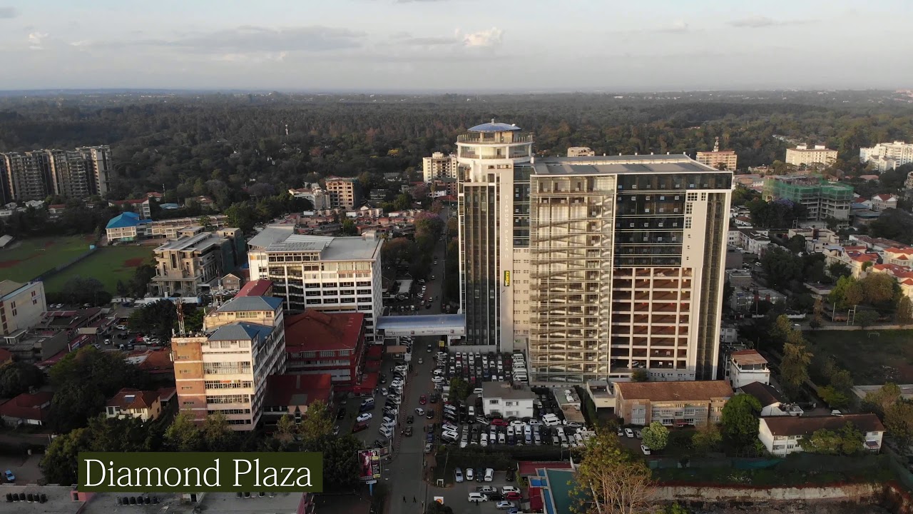 Diamond plaza/Aerial shots of Nairobi city Kenya - YouTube