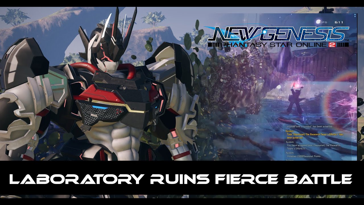 NGS Relay quest - Laboratory Ruins Fierce Battle - YouTube