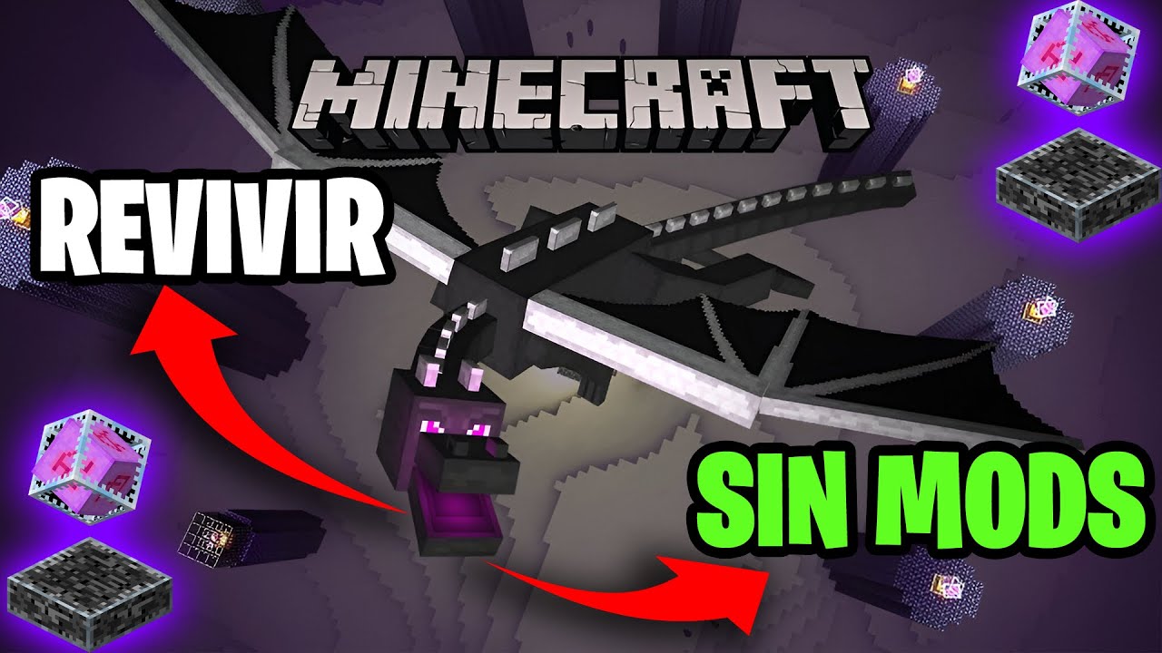 Como REVIVIR al DRAGÓN del END en MINECRAFT - YouTube