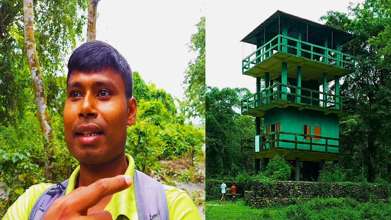 Cross Jayanti River by walking in Monsoon | Exploring Forest near Bhutan | Bhutia Basti ...