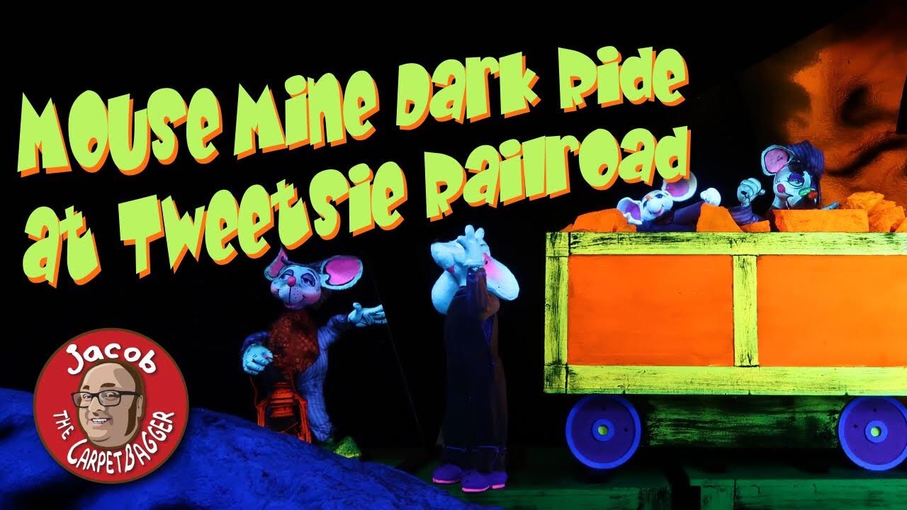 The Mouse Mine Vintage Dark Ride at Tweetsie Railroad - YouTube
