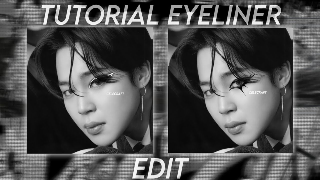 教程.﹚★ ꜥꜤ Tutorial eyeliner edits + recursos ៹ ⋆ ﹅ - YouTube