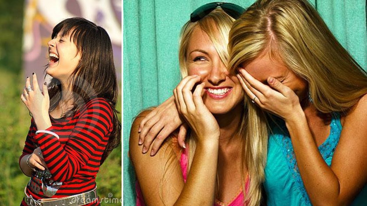 how the girl laughs of usa and how she laughs // laugh // funny - YouTube