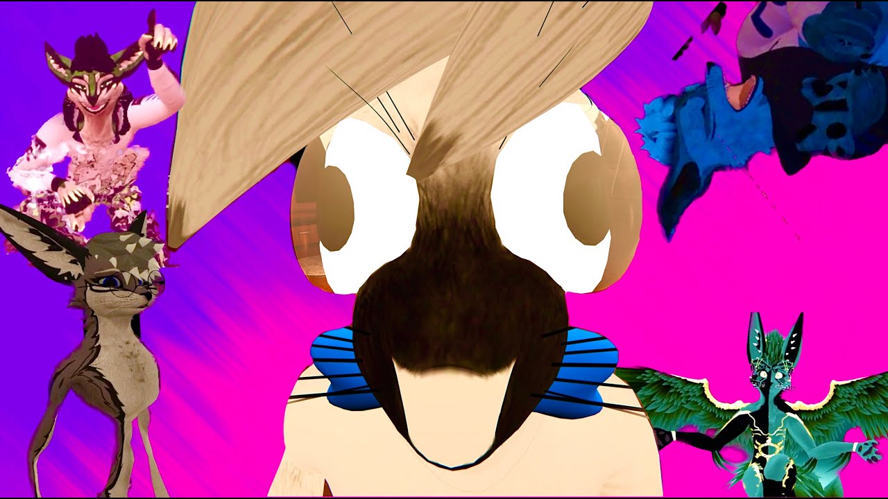 Bright Furries on VRChat #27: "Ben" - YouTube