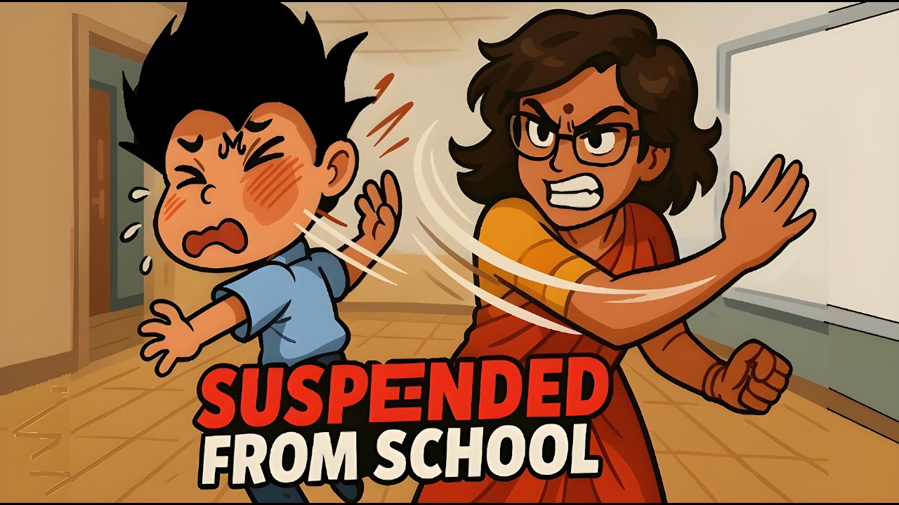 I Almost Got SUSPENDED😭 From School Because...| Animation Story Time ...