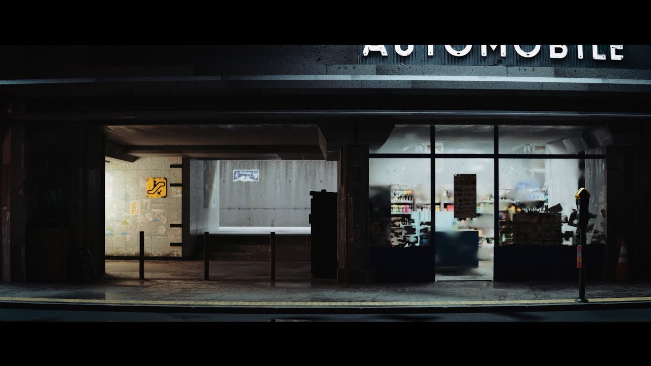 Cinematic Empty Streets Scene in Blender. - YouTube