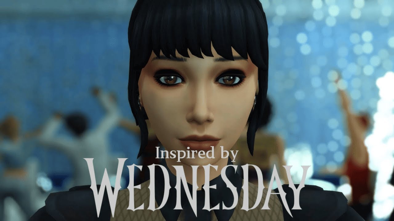 【Th Sims4 MMD】Wednesdayパロディ【Inspired】 - YouTube