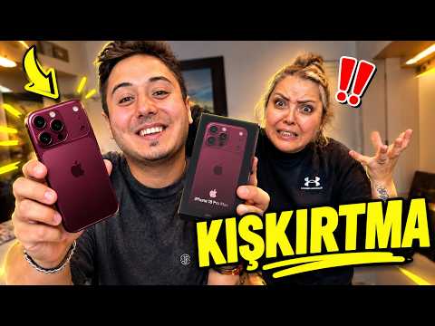 ANNEME BÜYÜK KIŞKIRTMA !! İPHONE 18 PRO MAX ALDIM