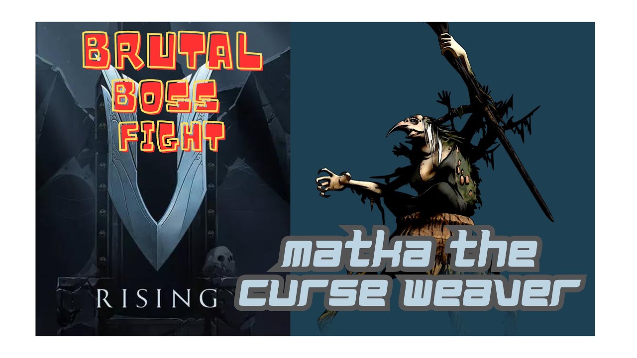 V Rising | Matka the Curse Weaver | Brutal Difficulty - YouTube