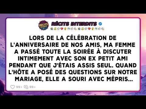 Ma Femme A Dit Publiquement : « Le Mariage N'est Qu'une Formalité Légale », J'ai Fait Disparaître...