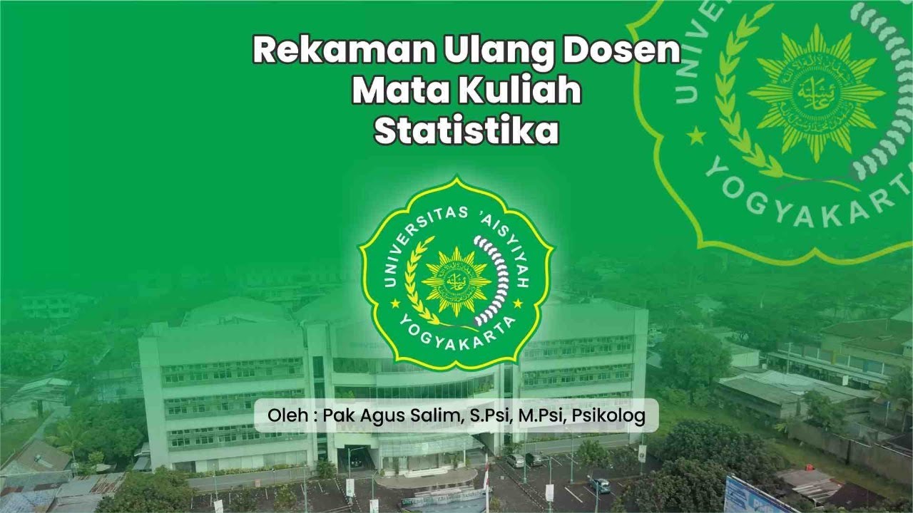 Live Streaming Matkul Statistika - YouTube