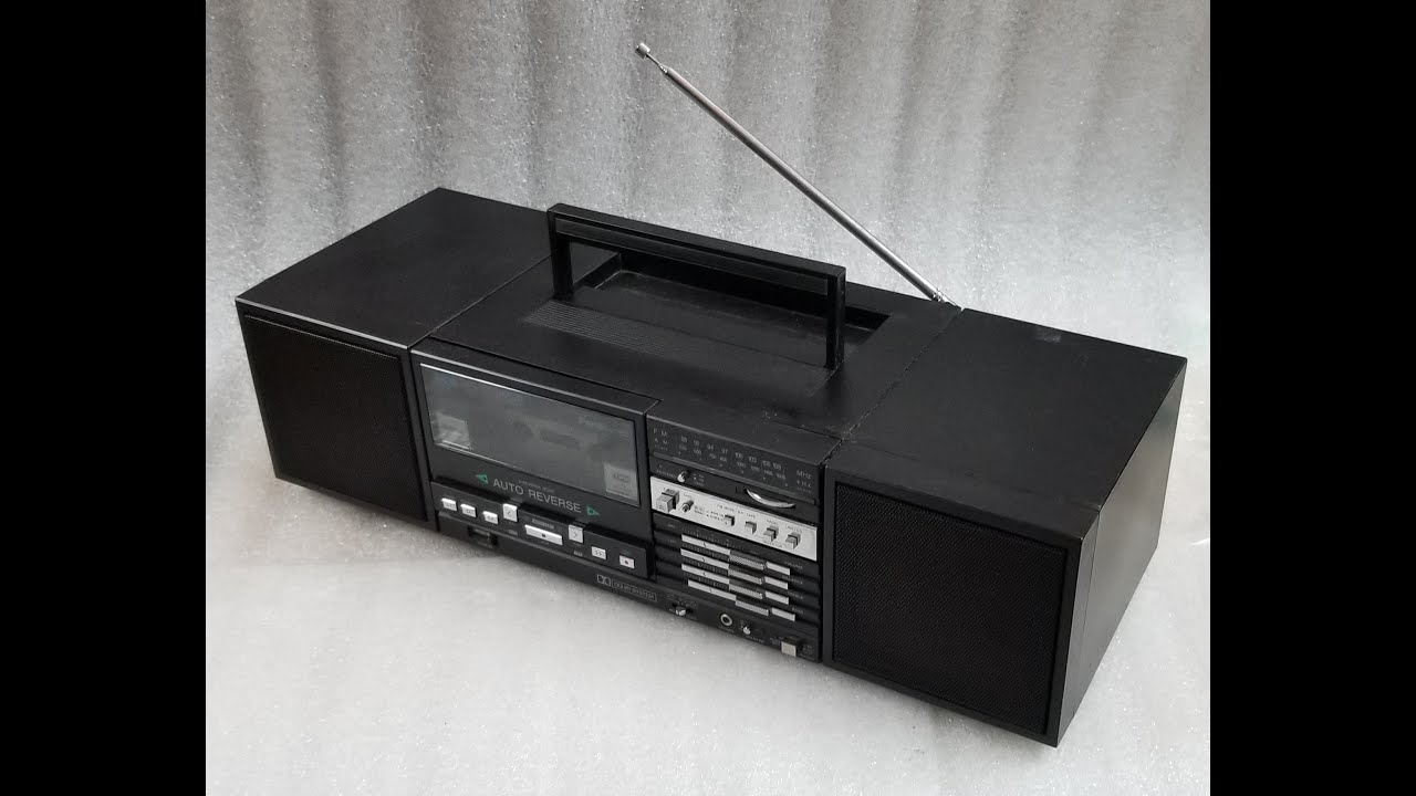 Panasonic RX-C20 Vintage 1980s Portable Stereo Component System Boombox ...
