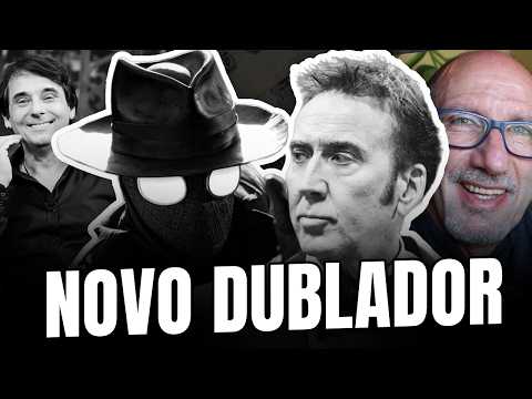 CONFIRMADO! MARCIO SIMÕES VAI DUBLAR NICOLAS CAGE EM SPIDER-NOIR