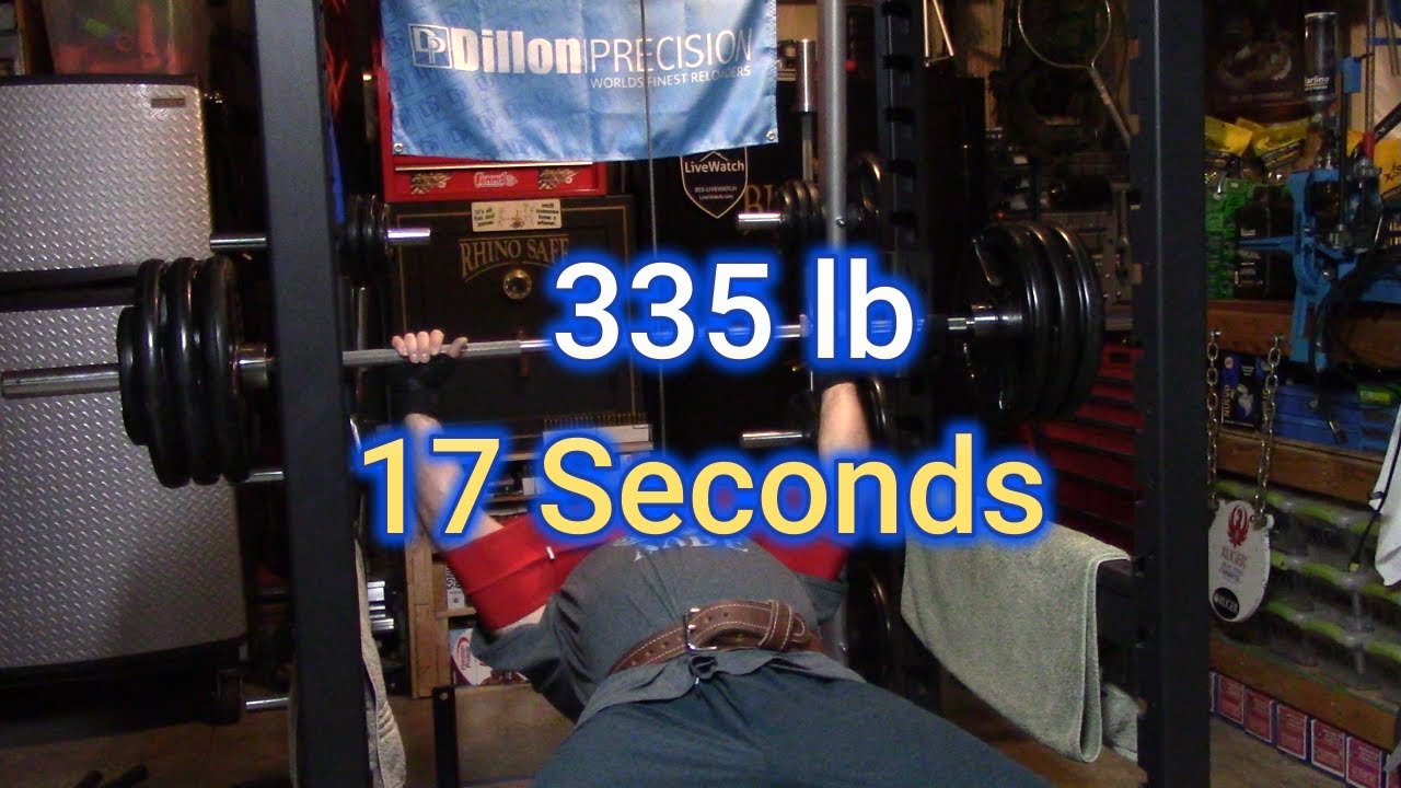 Static Negative Holds, 335 lbs, 265 lbs 5 Rep Range - YouTube