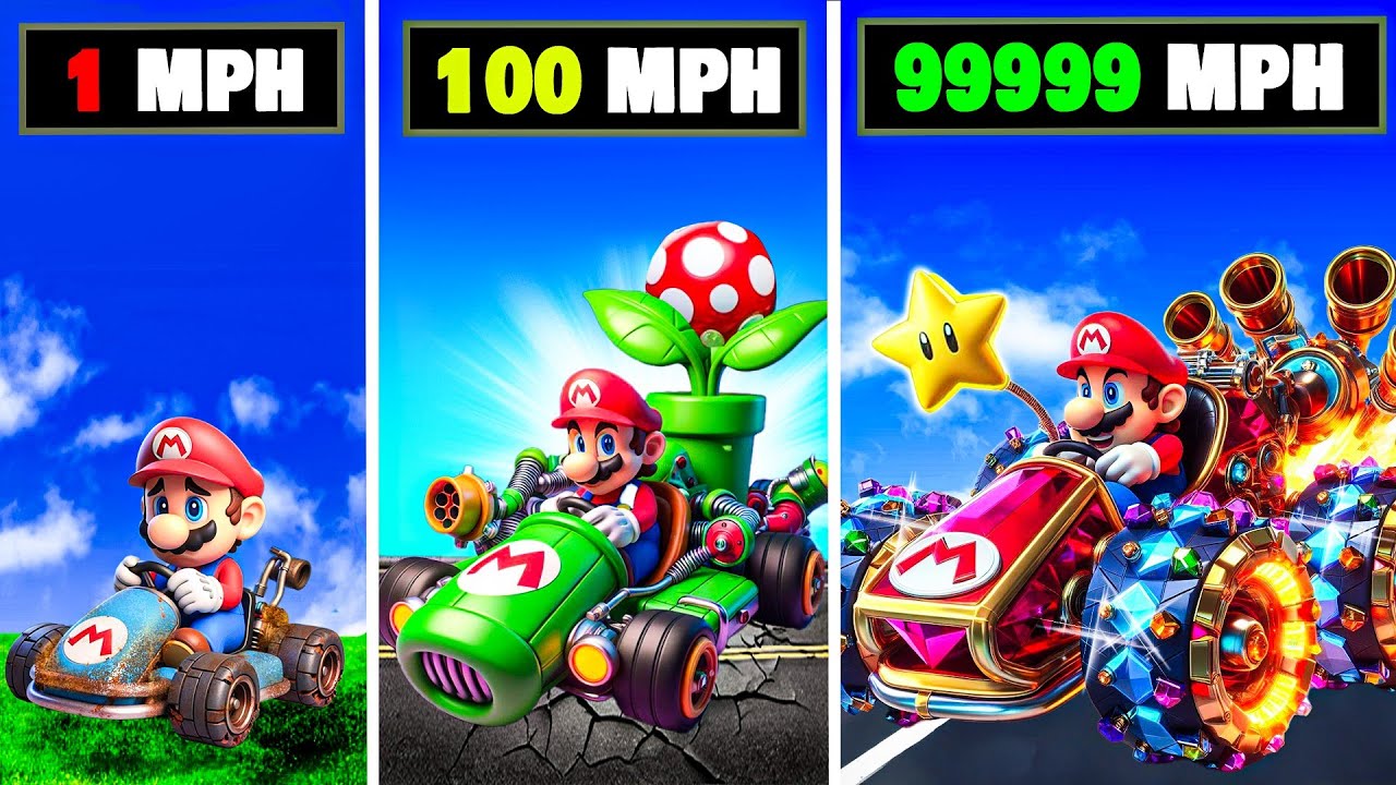 Upgrading to the FASTEST Mario Kart EVER in GTA 5 - YouTube