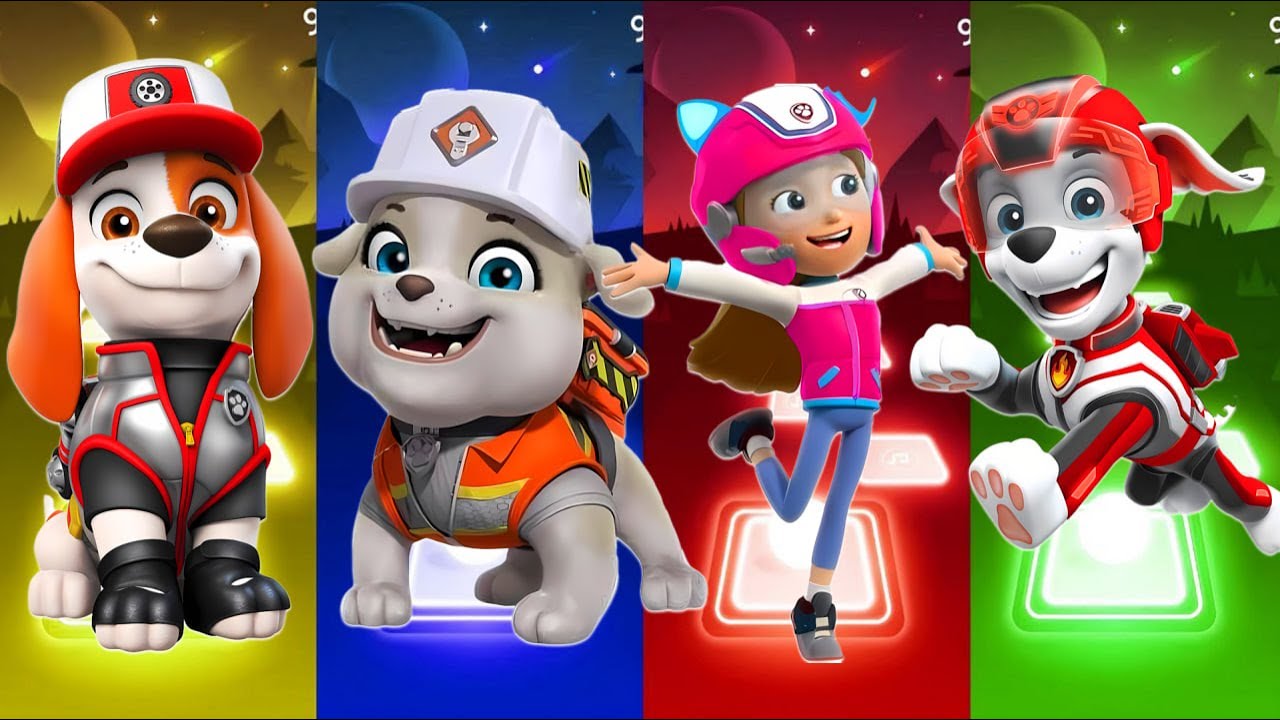 Mighty Pups VS Mega Mayor Humdinger! PAW Patrol - YouTube