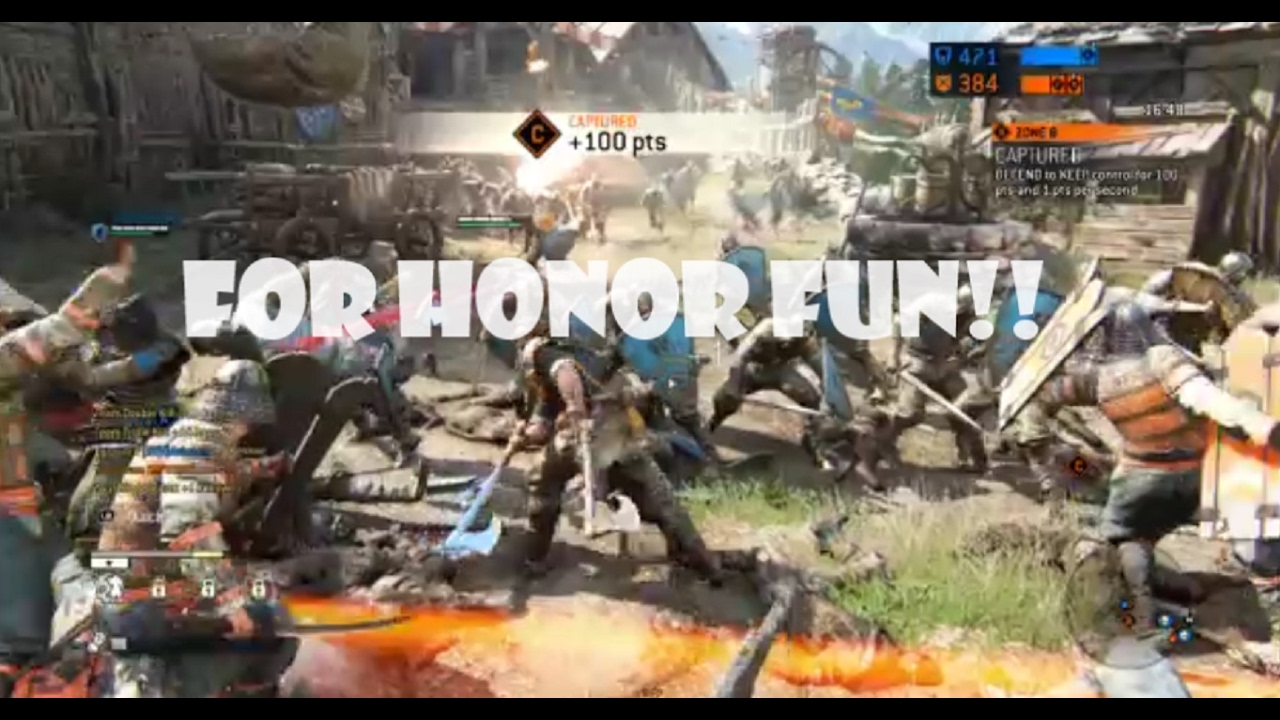 For Honor Fun!! Gameplay footage of For Honor PC GTX 1080 *cramx3 style ...