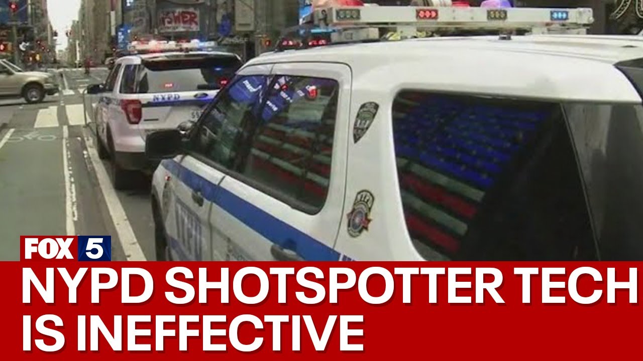 Audit: NYPD ShotSpotter tech is ineffective - YouTube