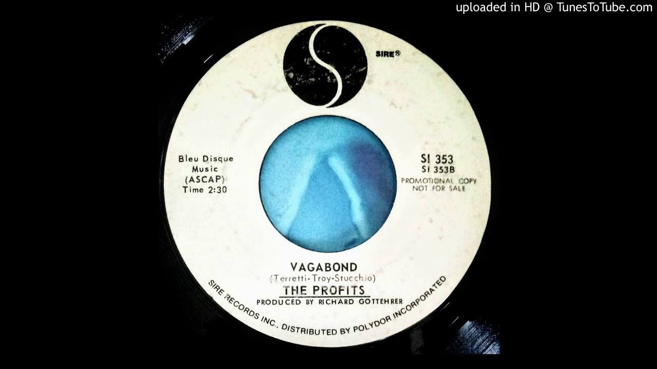 1971 DOO WOP ex-Classics & Passions THE PROFITS "Vagabond" Soul Emil ...